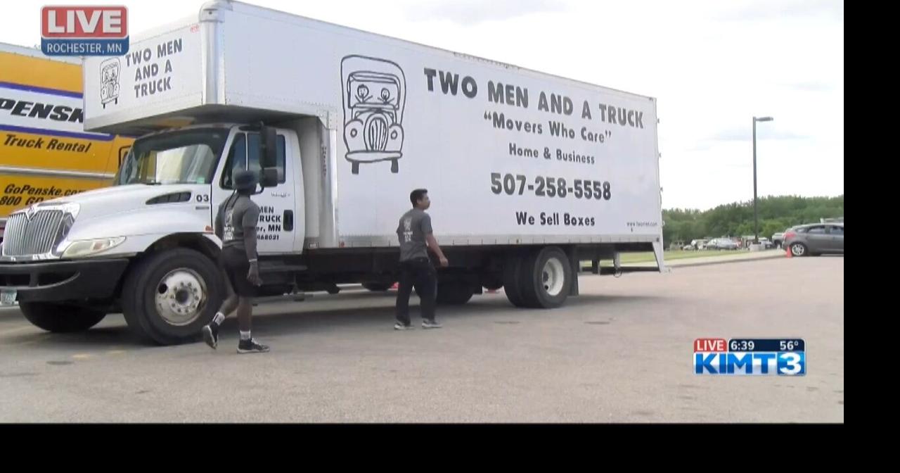 "Two Men and a Truck" gear up for moving season | News | kimt.com