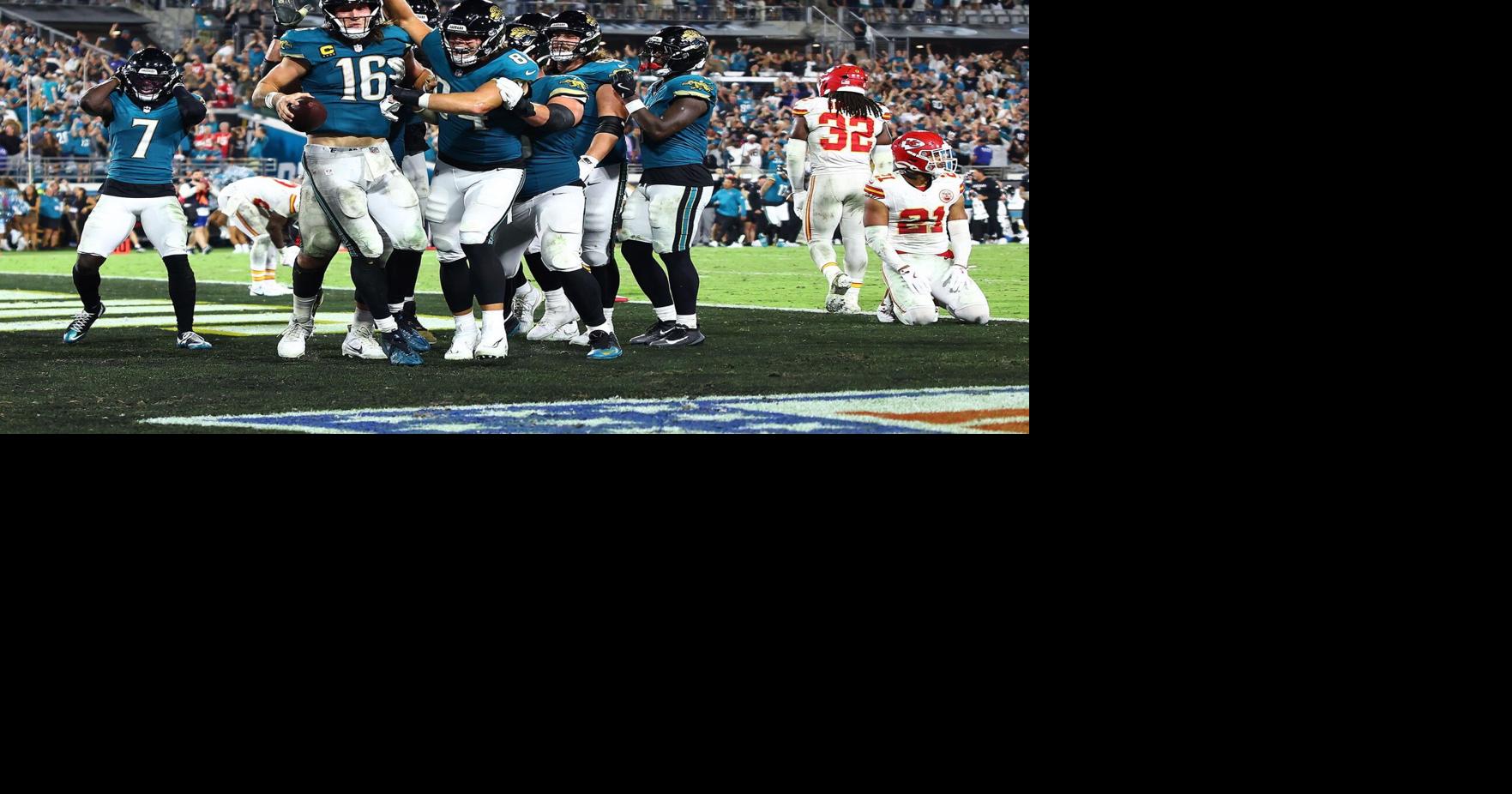 ‘I just panicked’: Jaguars QB Trevor Lawrence’s ‘goofy’ touchdown ...