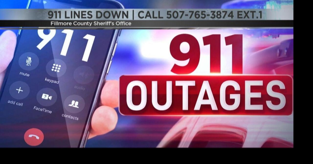 Fillmore County emergency lines down, alternative number for 911 ...
