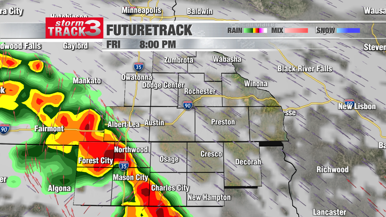 StormTrack 3: Climbing temps, severe weather Friday evening | News ...