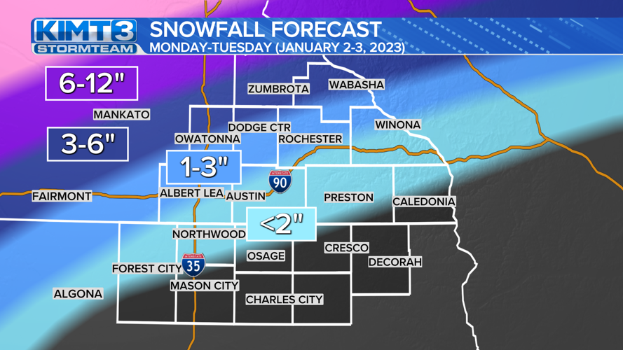 UPDATE: Latest on the winter storm impacting the region this week ...