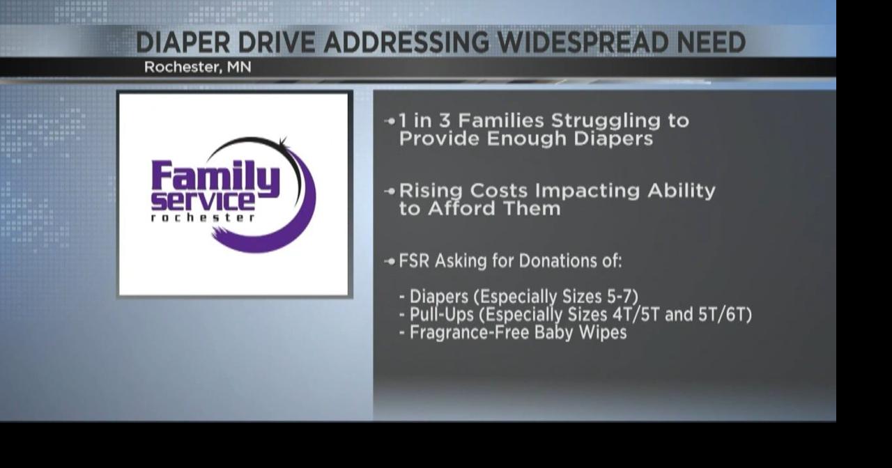 Family Service Rochester launching diaper drive to address widespread ...