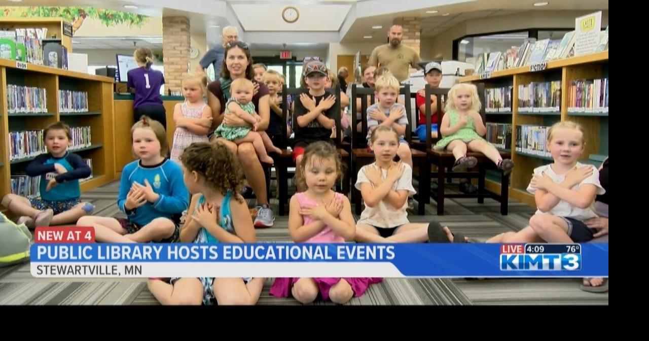 Stewartville Public Library hosts educational events | News | kimt.com