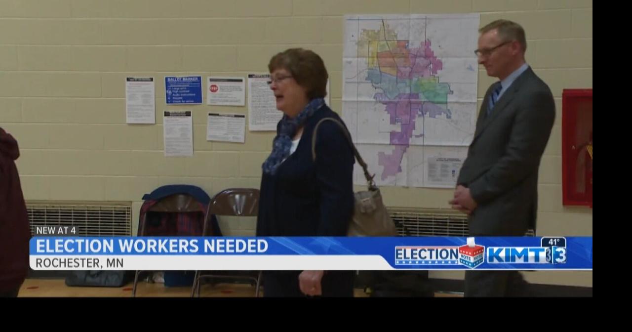 Election workers are needed in Rochester | News | kimt.com