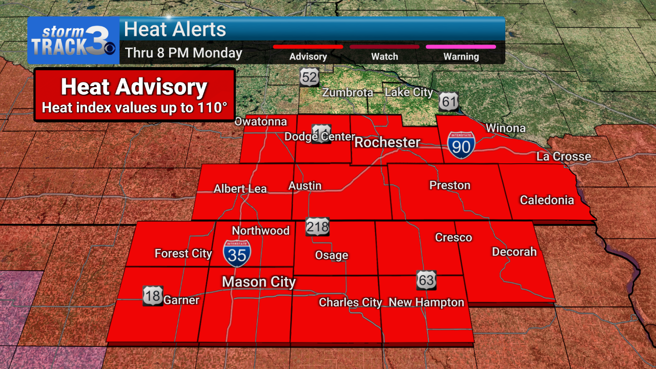 StormTrack 3: Hot/humid Monday, "derecho likely" Monday night | News ...