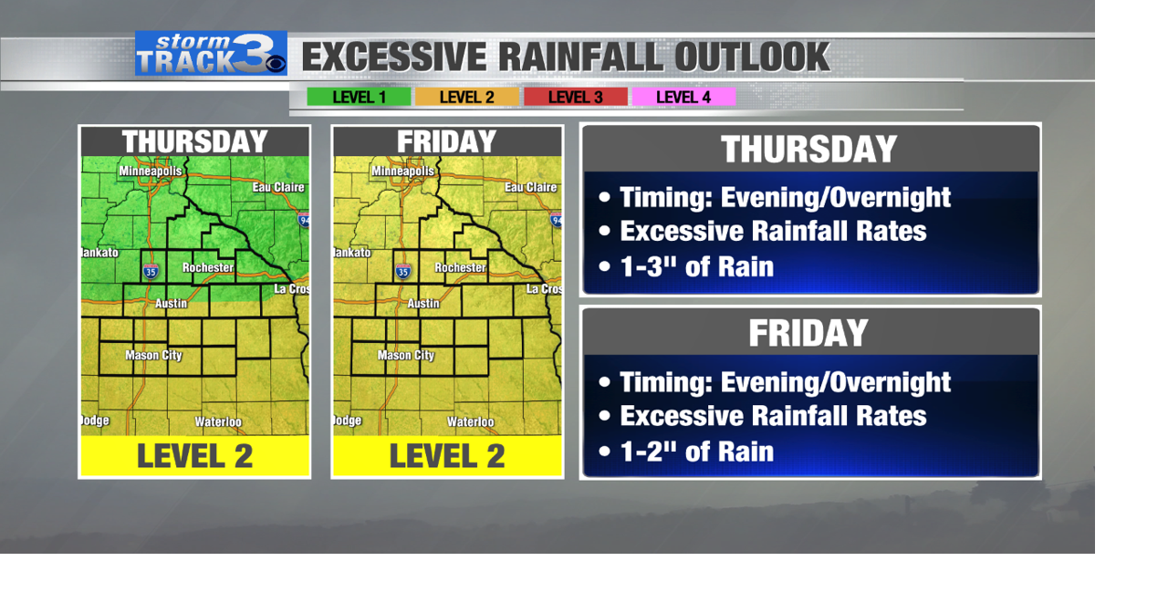 StormTrack 3: Severe weather, flash flooding potential Thursday ...