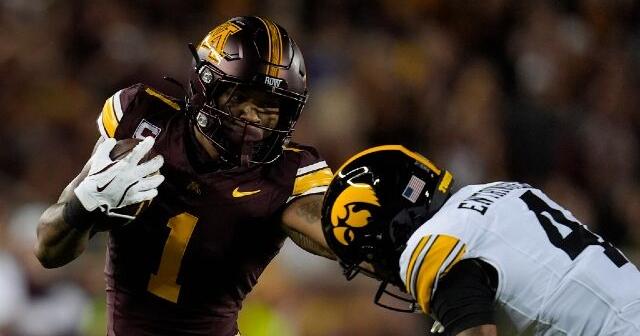 Iowa takes back Floyd in 31-14 trampling of Minnesota behind Kaleb ...