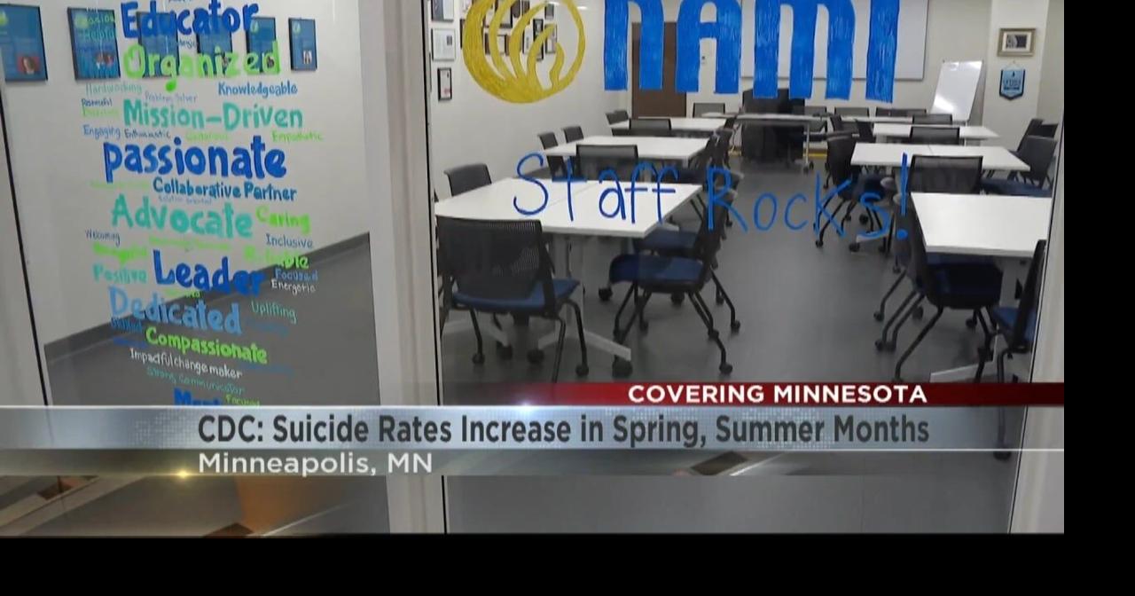 CDC: Suicide rates spike in summer months, not December | Video | kimt.com