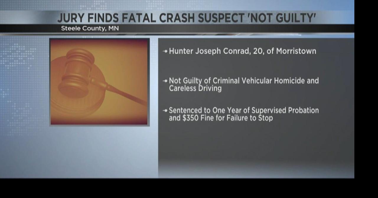Jury returns split decision on fatal 2024 collision in Steele County ...