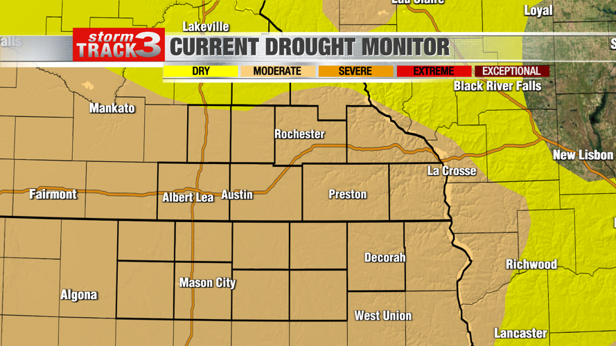 Pitiful precipitation Tuesday night, drought continues | News | kimt.com