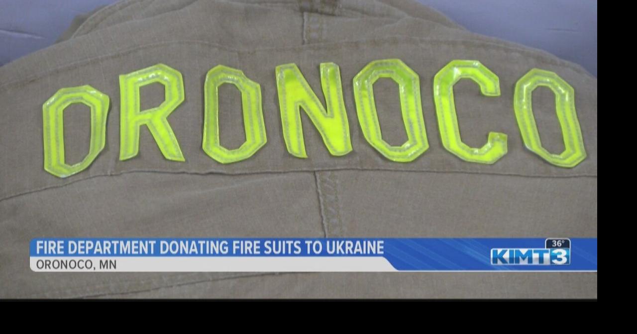 Oronoco Fire Department seeking fire gear donations for Ukrainian ...