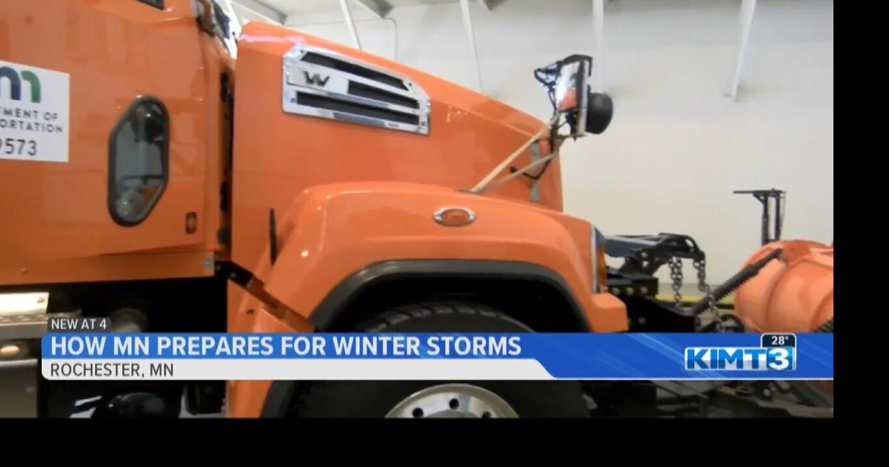 How Mn Dot Prepares For Winter Storms News Kimt
