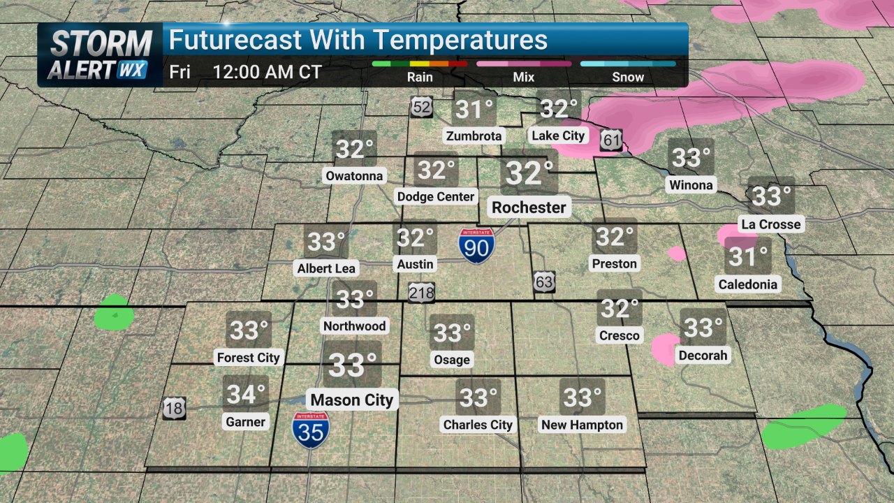 Storm Alert Wx 3: Cloudy Christmas, freezing drizzle tonight | News ...