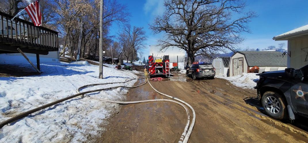 Roscoe Township home a total loss after Saturday fire | News | kimt.com