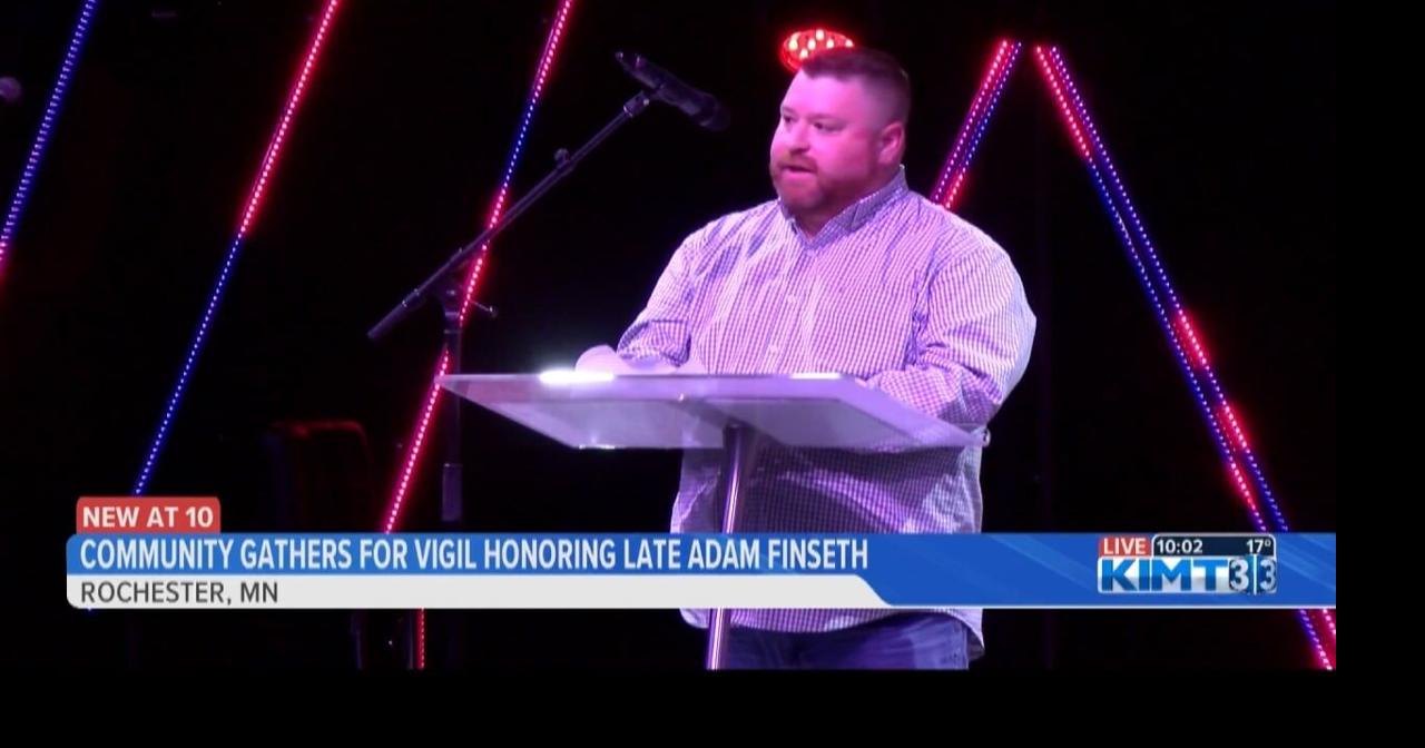 Rochester community gathers for vigil honoring late first responder ...