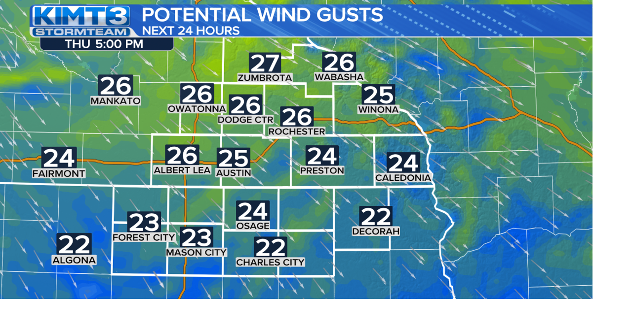 StormTeam 3: Breezy and chilly end to week, warmer weather next week ...