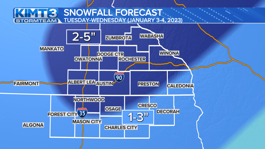 UPDATE: Latest on the winter storm impacting the region this week ...