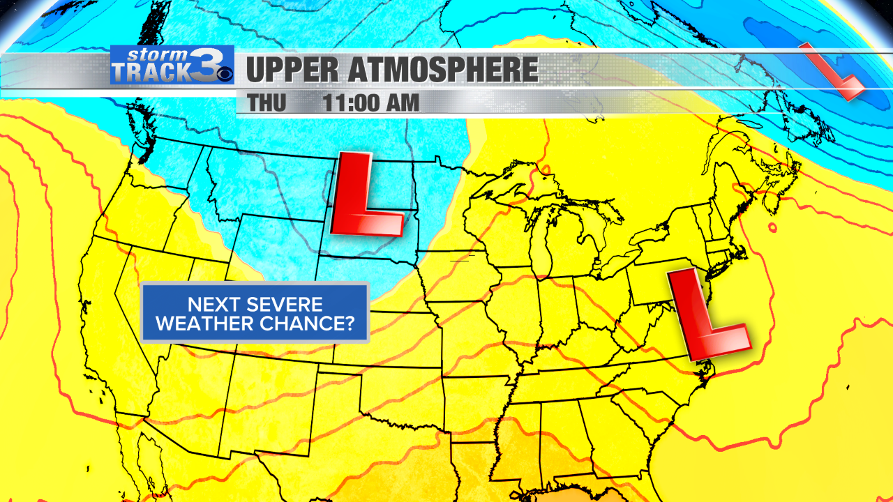 StormTrack 3: Stray shower/storm Friday night, warmest days so far of ...