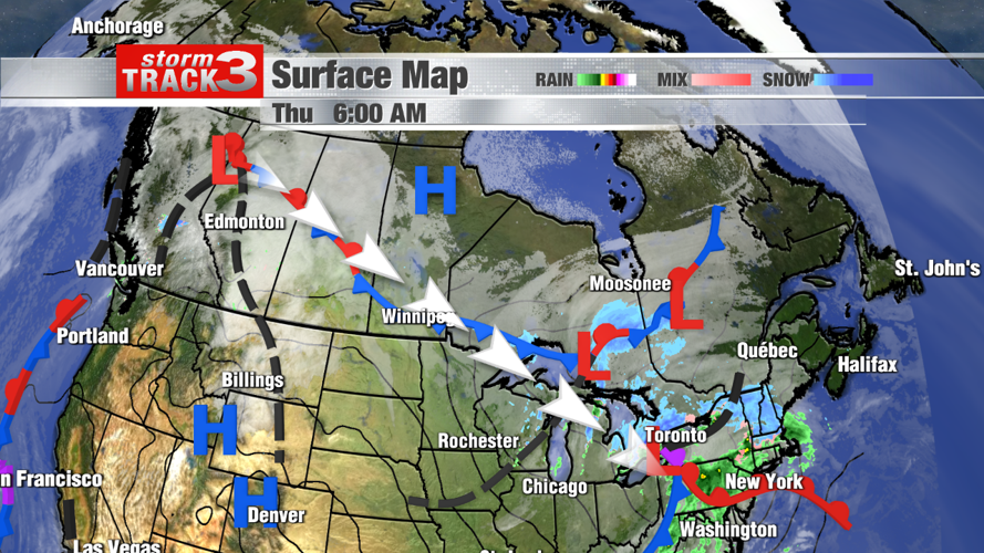 StormTrack 3: Warm/windy Thursday, even windier Friday | News | kimt.com