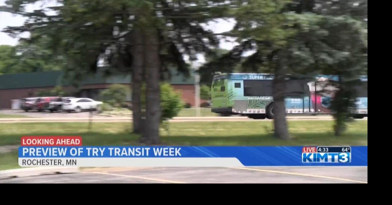 Try Transit Week kicks off on Monday | News | kimt.com
