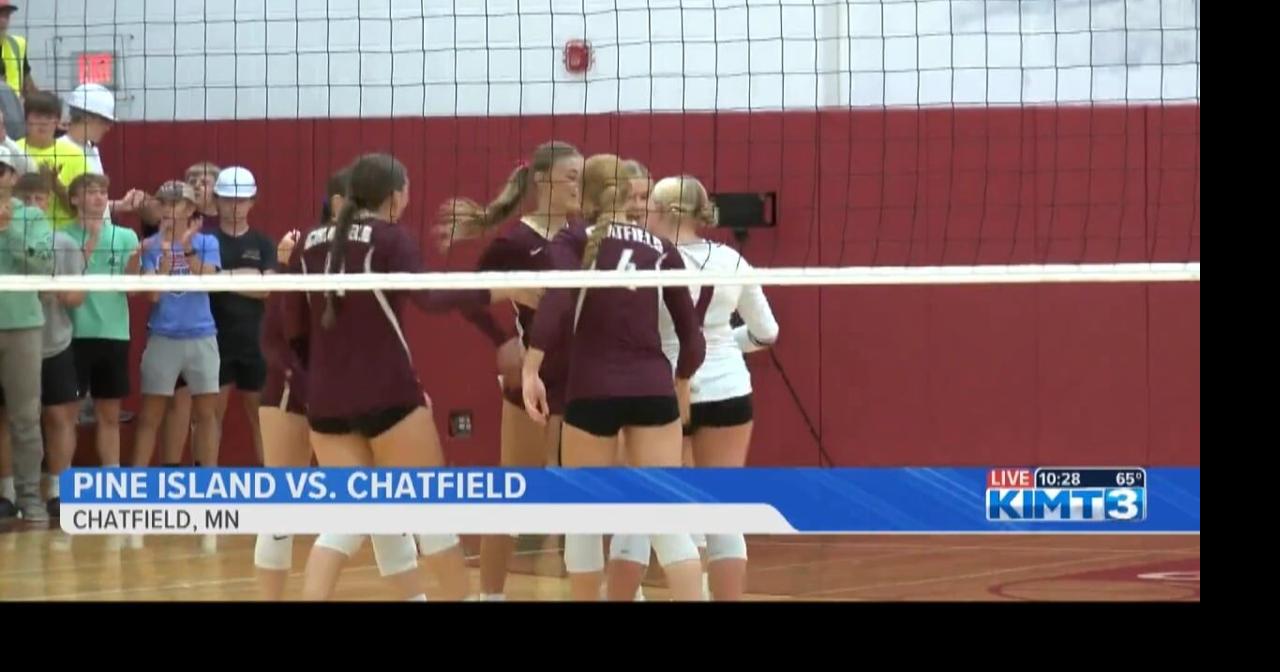 The Chatfield Gophers volleyball team hosted the Pine Island Panthers ...