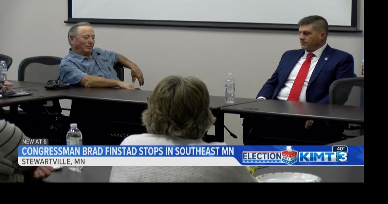 Congressman Brad Finstad stops in southeast Minnesota for listening ...
