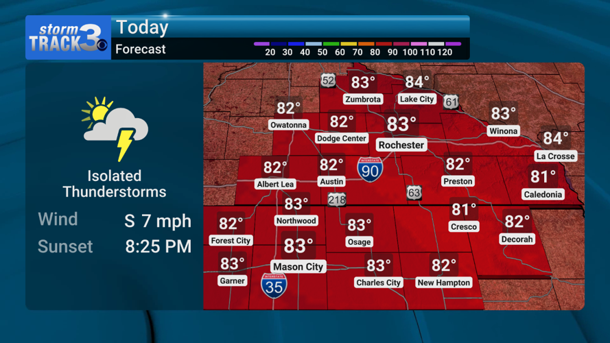 StormTrack 3: Severe threat thru Saturday, heat/humidity/smoke to end ...