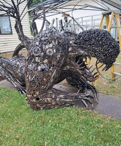 Grand Meadow artist to showcase scrap metal sculpture at Burning Man ...
