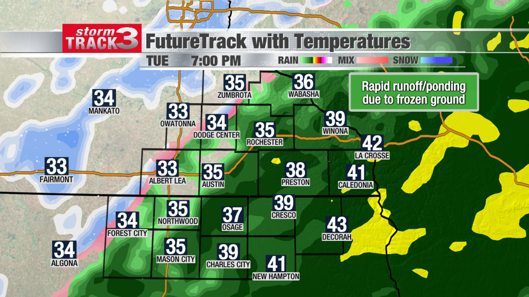 StormTrack 3: Very warm Monday, impactful winter storm Tuesday ...