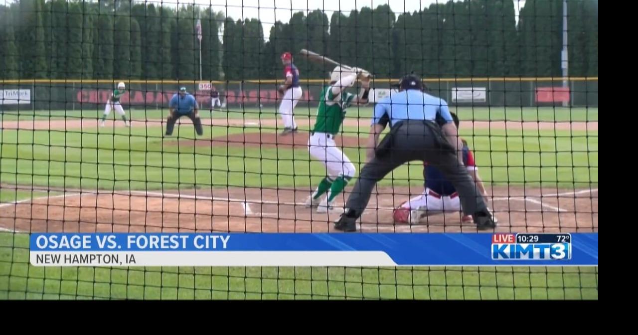Forest City Indians and Osage Green Devils battle in baseball districts | Sports | kimt.com