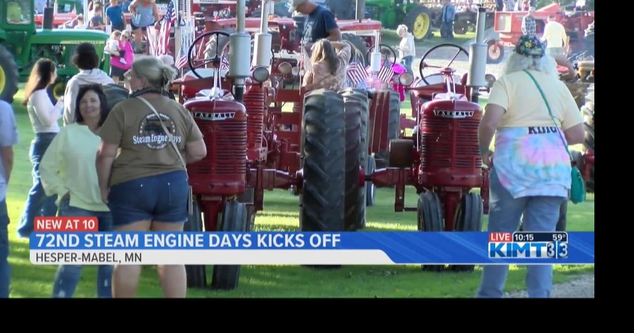 72nd Annual Steam Engine Days kicks off | Video | kimt.com