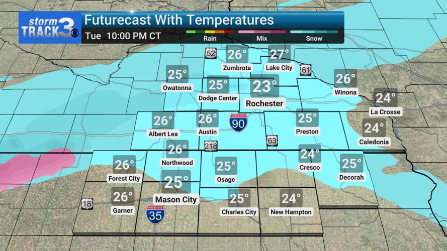 StormTrack 3: Tuesday night clipper, near-record low temps Thursday ...