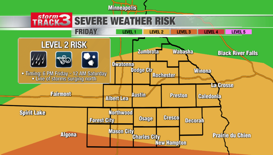 StormTrack 3: Severe weather threat followed by dropping temps ...