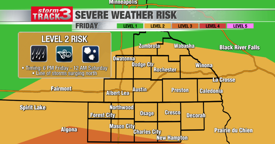 StormTrack 3: Severe weather threat followed by dropping temps ...