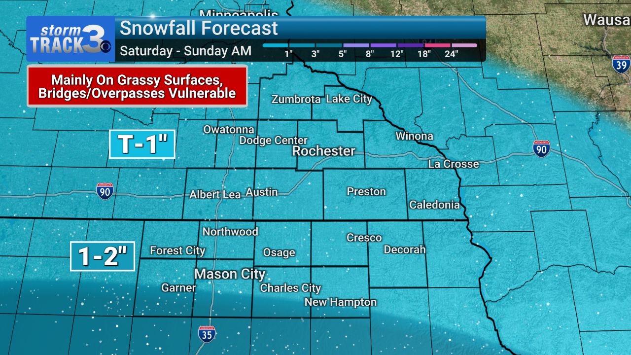 StormTrack 3: Front passing Friday, accumulating snow Saturday | News ...