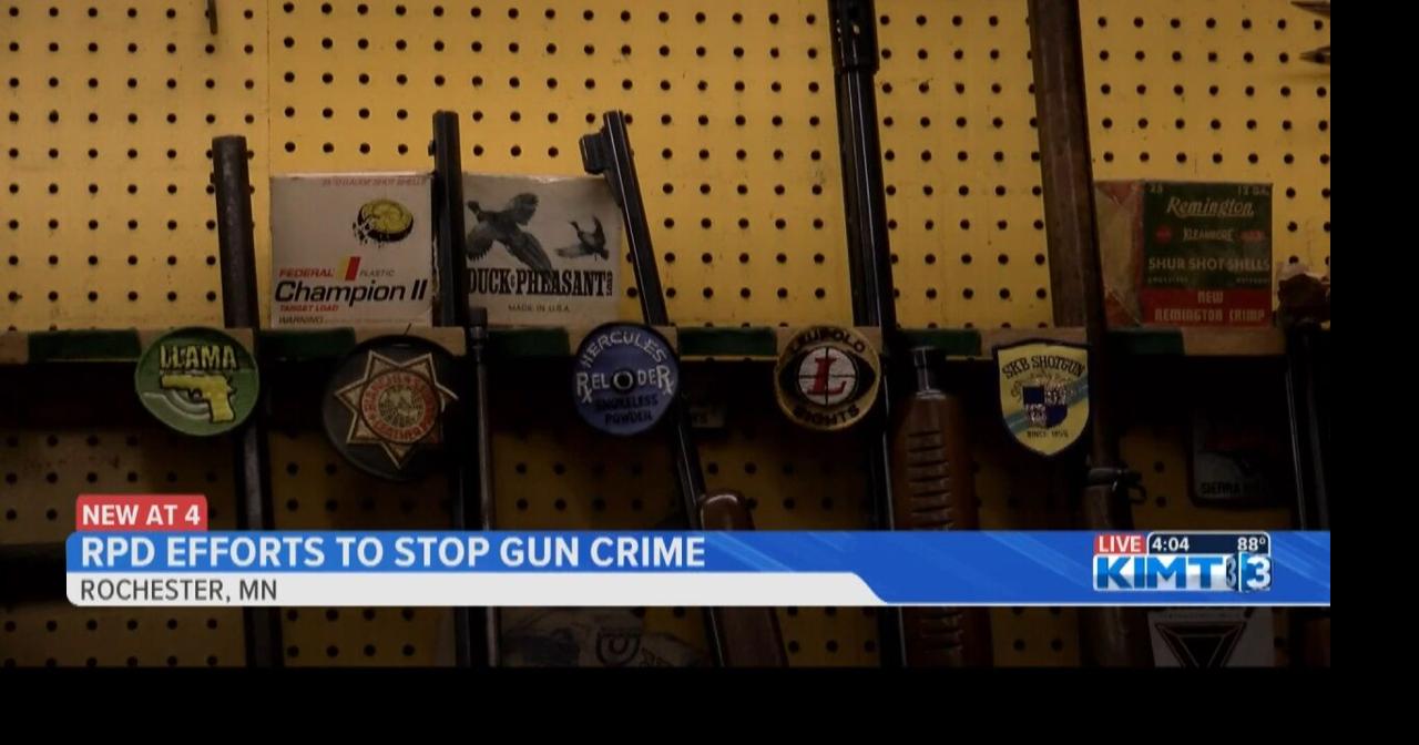 RPD working to lower gun crimes in Med City | News | kimt.com