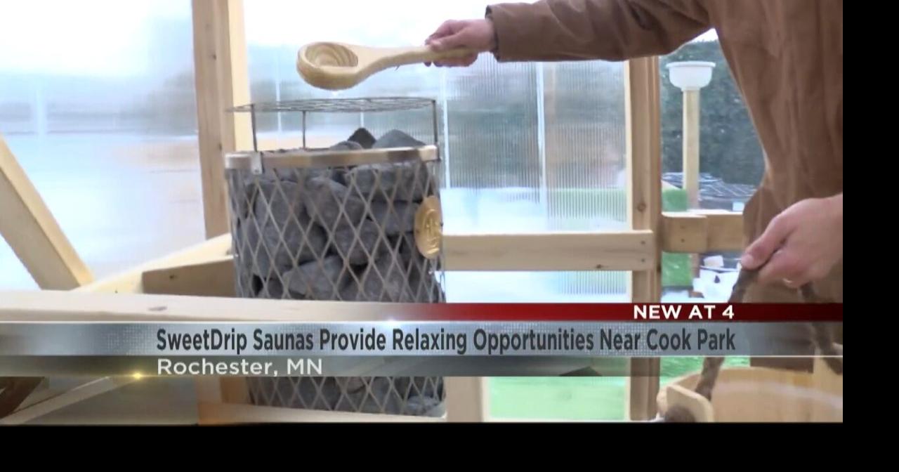 SweetDrip Sauna provides way to get out of the cold near Cook Park ...