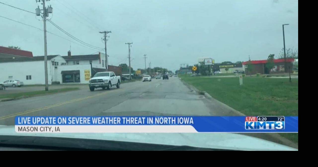 KIMT StormTeam 3 provides severe weather update in North Iowa | Video ...