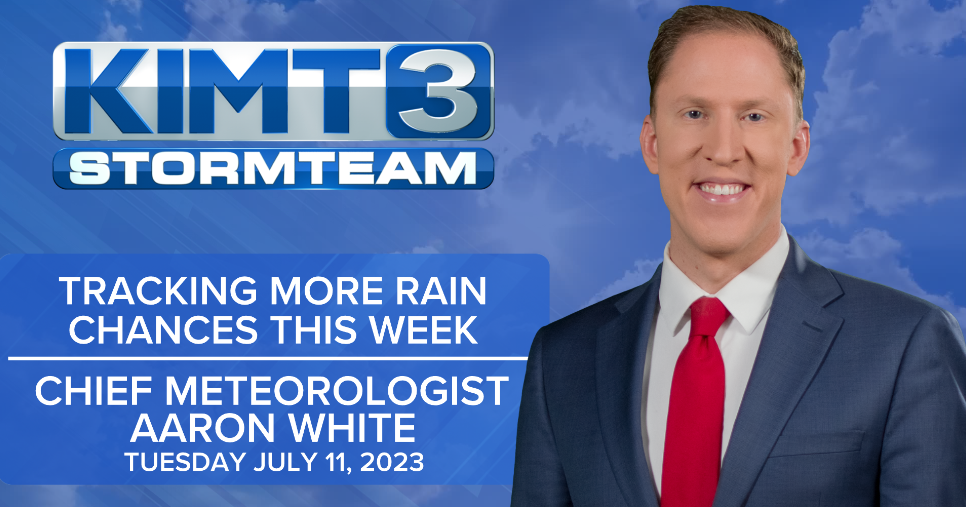 Chief Meteorologist Aaron White is tracking showers and storms for ...