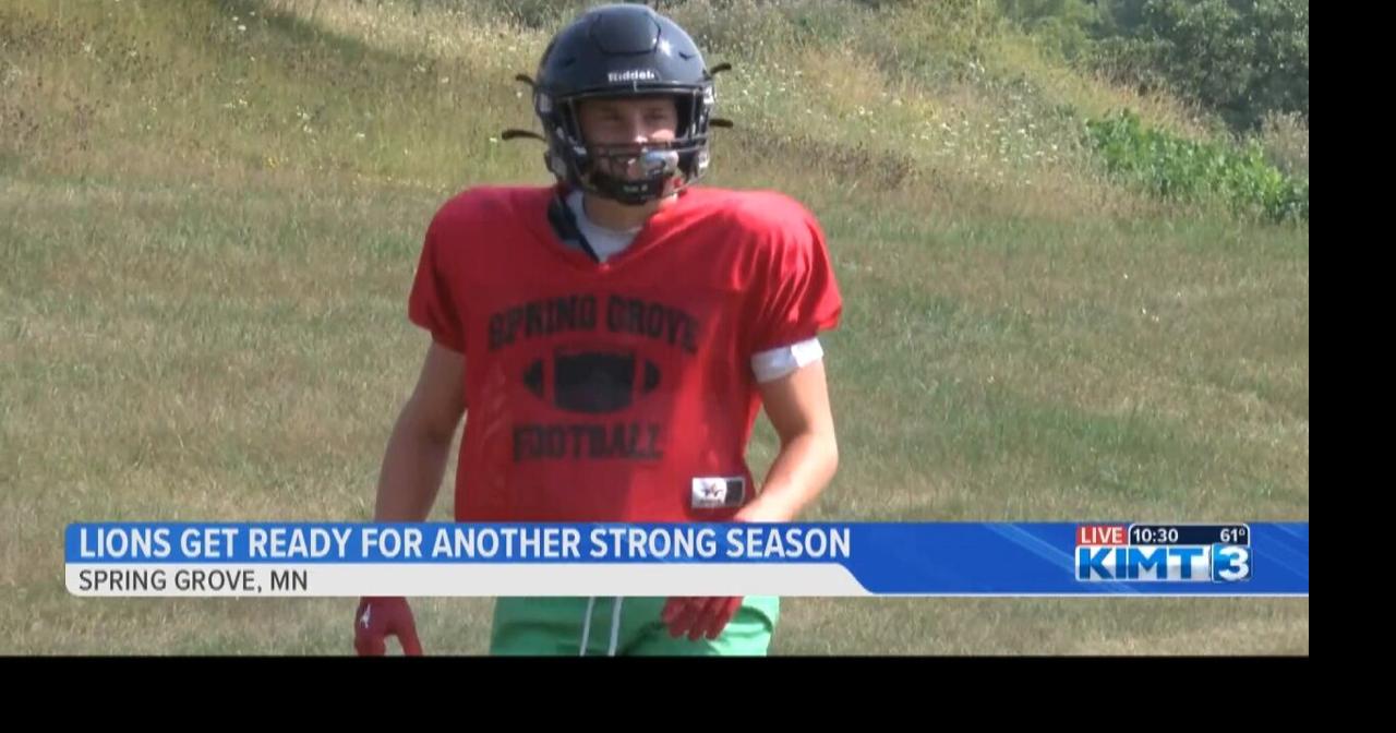 The Spring Grove Lions football team is getting ready for Mountain Lake ...