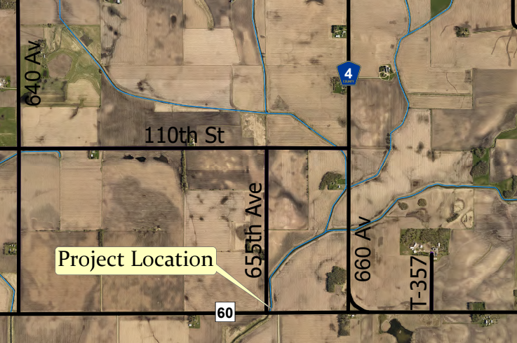 Bridge To Be Replaced In Rural Freeborn County Freeborn Mower