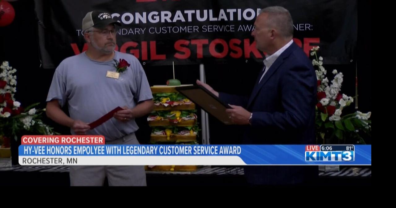 Hy-Vee honors Rochester employee with prestigious customer service ...