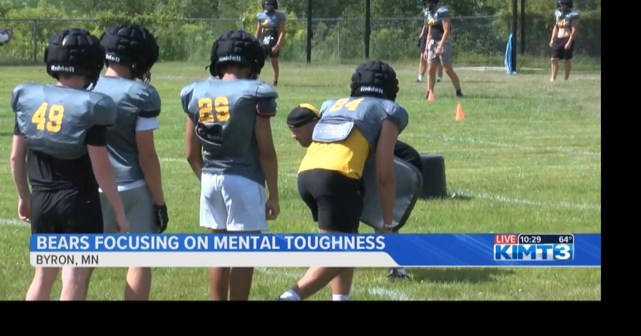 Byron Bears football team focuses on mental toughness | Sports | kimt.com
