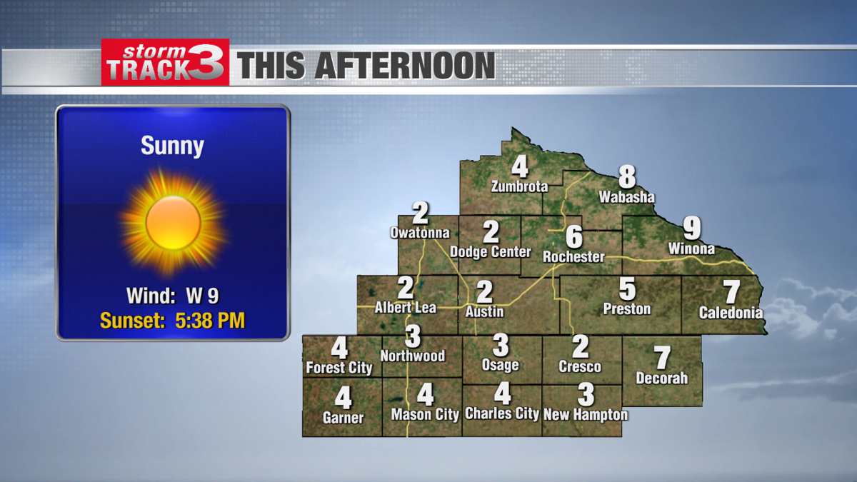Storm Track 3: COLD Thursday, more snow Friday | News | kimt.com
