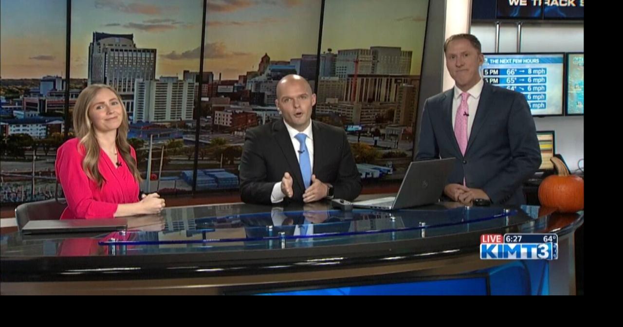 Tyler Utzka to leave KIMT News 3 after nearly 7 years | Video | kimt.com