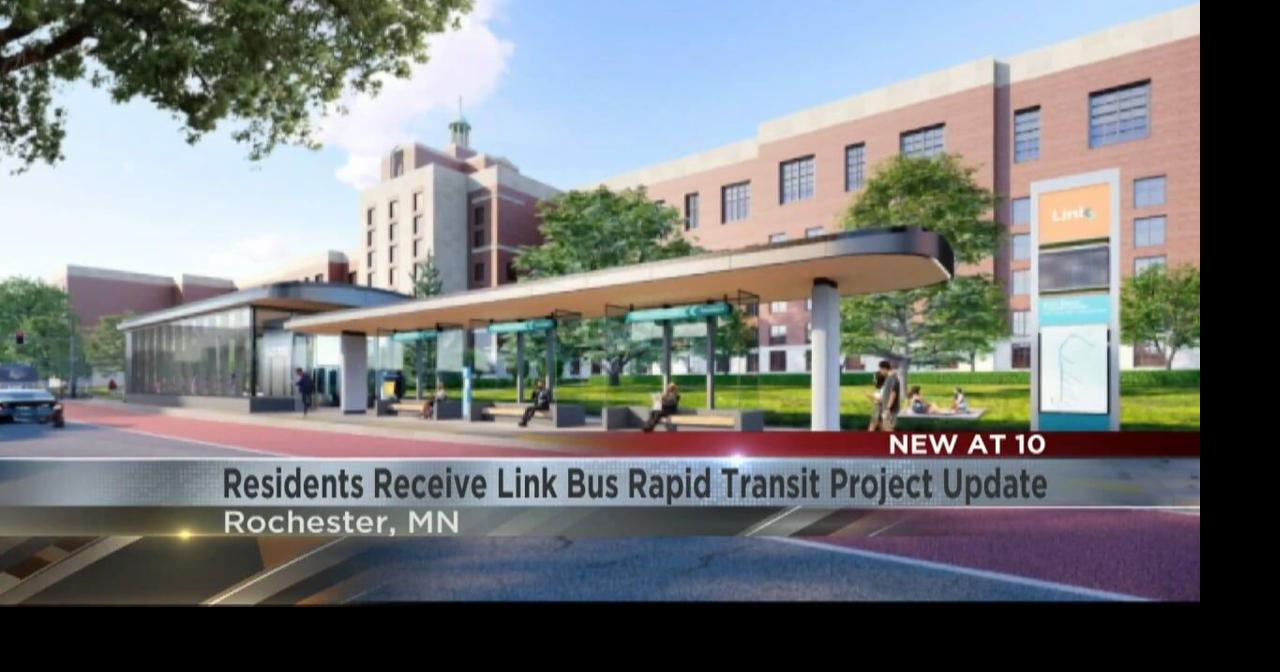 Rochester residents receive Link Bus Rapid Transit project update ...