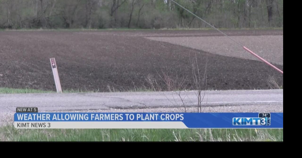 After prolonged chill, farmers are making headway during planting ...