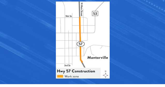 Highway 57 reconstruction planned for 2024 in Mantorville | News | kimt.com