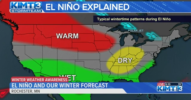 El Niño Explained: How El Niño influences the winter forecast | News ...