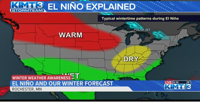 El Niño Explained: How El Niño influences the winter forecast | News ...